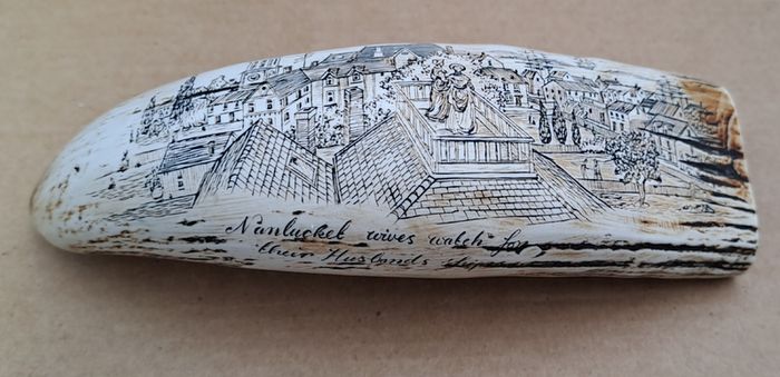 Scrimshaw Whale Carving For Sale in Rathfarnham, Dublin from yozzer
