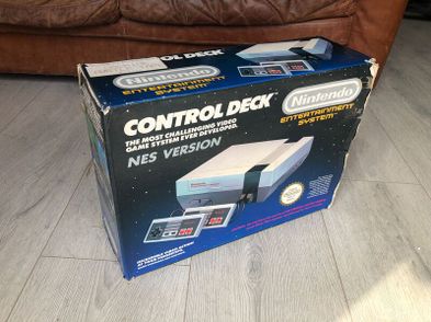 Boxed Nintendo Entertainment Console Nes Complete In Box For Sale in ...