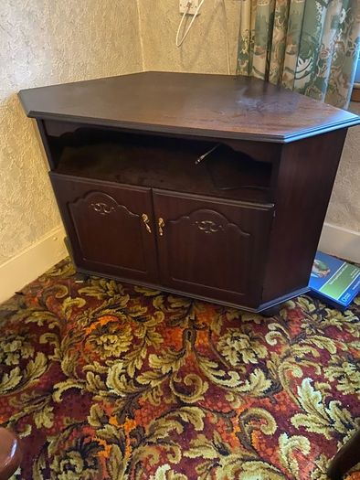 Rossmore Mahogany Tv Corner Unit For Sale in Castleknock, Dublin from ...
