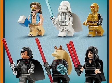 Lego Star Wars Dark Side Millennium Falcon Minifigures Wanted in ...
