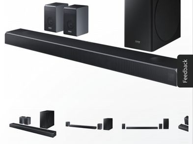 Hw Q90r Samsung Harman Kardon 714ch Soundbar With Dolby Atmos For Sale ...