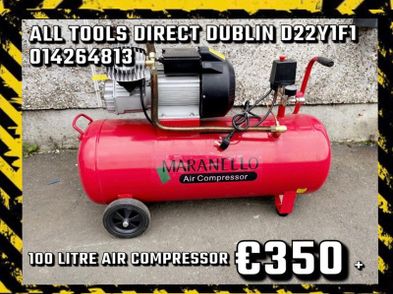 Heavy Duty 100 Litre Air Compressor For Sale in Ballymount, Dublin from ...
