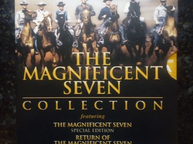 The Magnificent Seven Collection Dvd Boxset Steve Mcqueen Yul Brynner ...