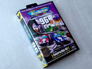 Micro Machines Turbo Tournament 96 For Mega Drive Boxed And Minty For ...