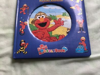 Sesame Street Elmo Playtime Adventures 5 Puzzles In 1 For Sale in ...