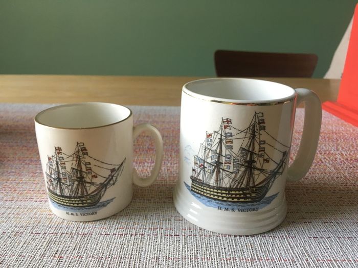 Mugs Hms Victory Admiral Nelson Set For Sale in Stoneybatter, Dublin ...