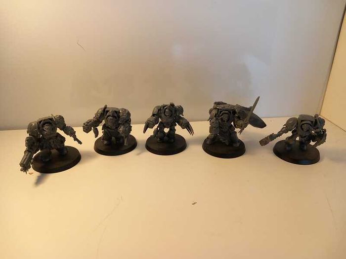 Warhammer Space Wolves Wolfguard Terminator Squad For Sale in ...