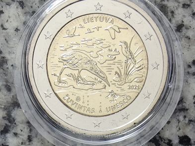 3 For 10 Mix And Match Lithuania 2 Euro Base Metals Uncirculated Coin ...