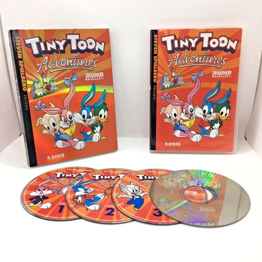 Tiny Toon Adventures Season 1 Vol 1 4 Disc Dvd 2008 Looney Tunes For ...