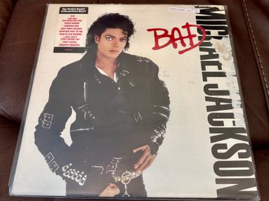 Michael Jackson Bad Vinyl Lp 1987 Original Epic Pressing For Sale in ...