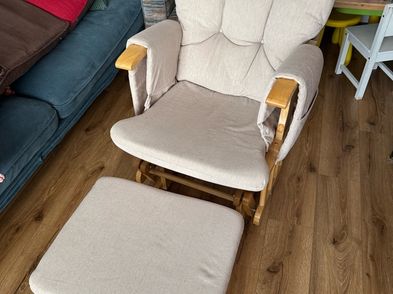 Babylo Nursing Glider Chair Footstool Rocking Chair For Sale in Cobh ...
