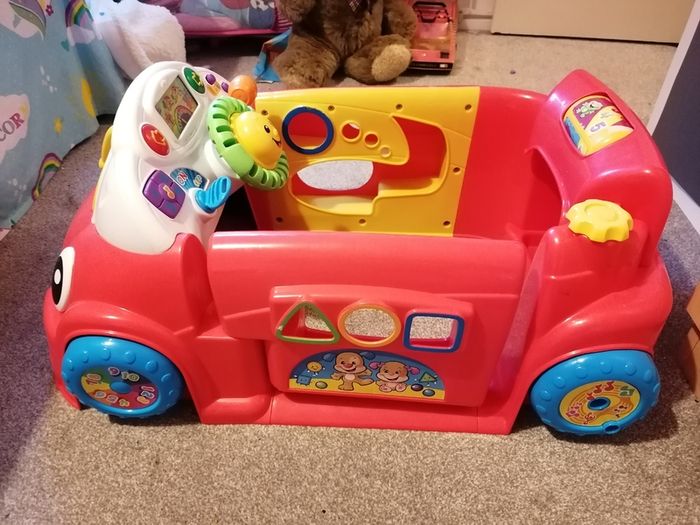 Fisher Price Laugh And Learn Crawl Around Learning Car For Sale in ...