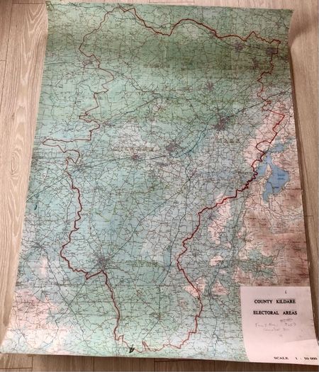 Old Map Of Kildare For Sale in Kilkea, Kildare from cuffestreet