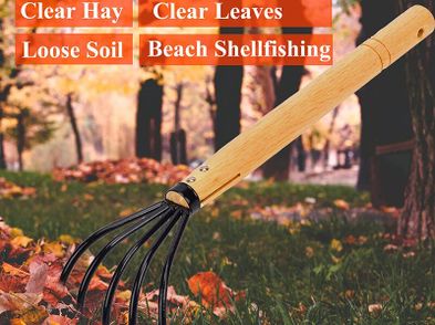 Garden Rake Claw Landscape Dethatcher Thatching Rake For Digging Clam ...