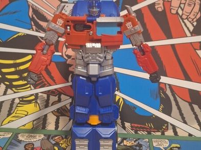 Nerf Transformers Optimus Prime Action Figure For Sale in Blackpool ...