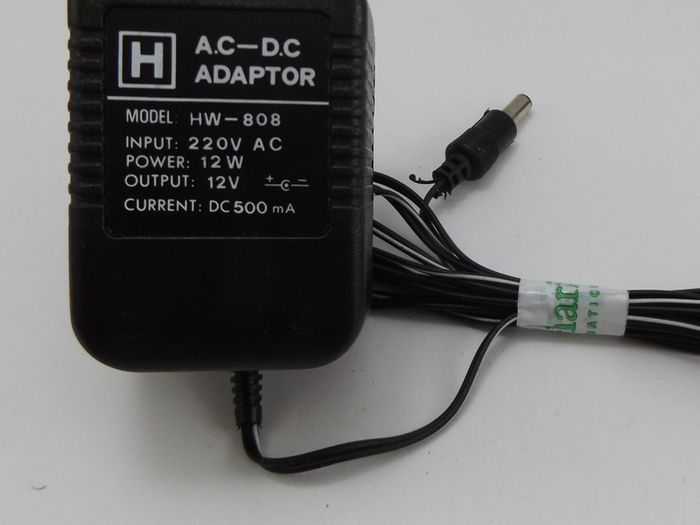 Ac Dc Adaptor Model Hw 808 Input 220v Ac 12w Output 12 Dc 500ma For ...