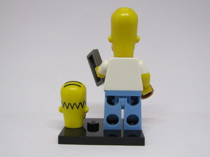 Lego The Simpsons Homer Simpsons Minifigure Pre Production Prototype ...