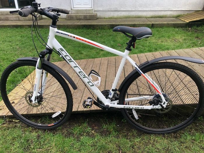 Carrera Crossfire 2 Hybrid Bike White As New For Sale in Portlaoise ...
