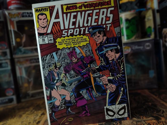 Avengers Spotlight Issue 28 Acts Of Vengeance Copper Age Comic From ...
