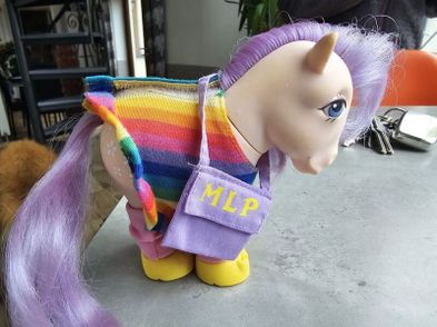 Flashdance Outfit With Free Blossom Mlp G1 My Little Pony Accessories ...