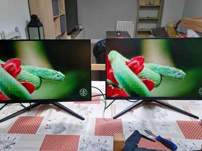 Two 1440p 144hz Gaming Monitors Dual Monitor Arm For Sale in Athlone ...