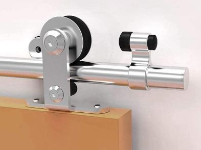 182 Cm 6 Ft Sliding Door System Sliding Rail Wooden Sliding Door ...