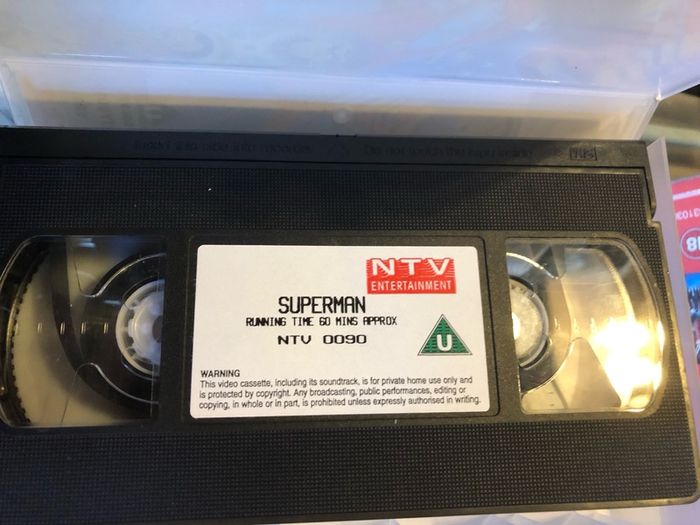 Superman Vhs Tapes For Sale in Carlanstown, Meath from loisobrien