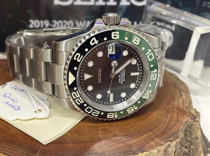 Seiko Custom Build With Nh35 Automatic Hand Winding Movement Aprons Sun ...