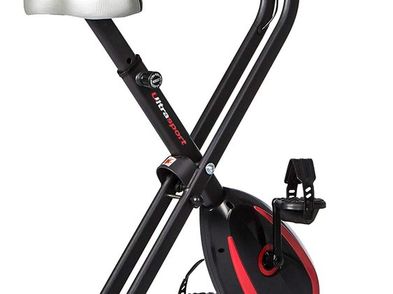 Fitness Bike Advanced Exercise Lcd Display Folding Home Adjustable ...