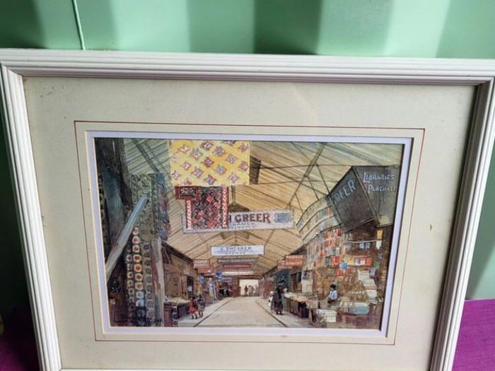 Smithfield Market Belfast 1923 Framed Print For Sale in Oranmore ...
