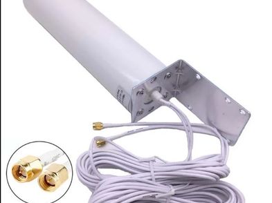 Hi Gain Lte External Antenna 3g 4g Outdoor Antenna With Dual 5m Meter ...