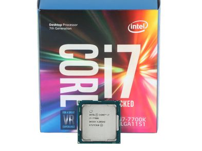 Intel Core I7 7th Gen Core I7 7700k Kaby Lake Quad Core 42ghz Lga 1151 ...
