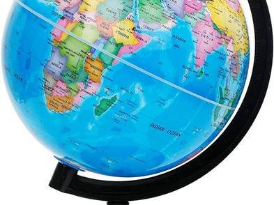 20cm World Globe Political Map Educational Geographic Globe Self ...