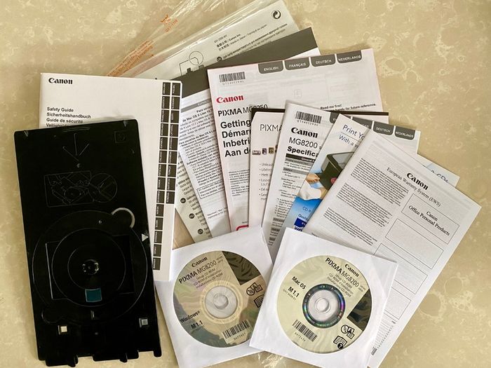 Canon Pixma Mg8250 All In One Colour Printer Print Copy Scan Wi Fi And ...