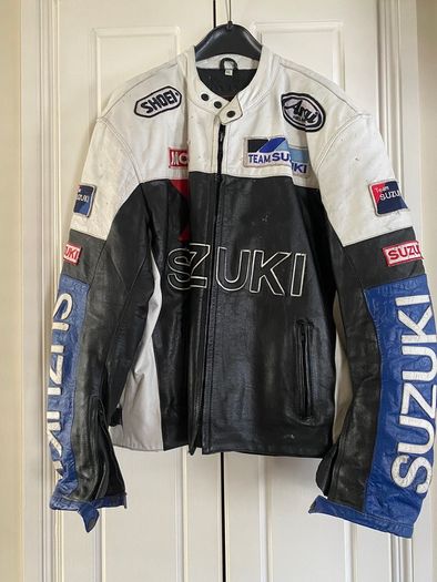 Suzuki Racing Team Leather Jacket For Sale in Finglas, Dublin from Wilsom