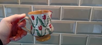 Nicholas Mosse Red Tulip Jug For Sale in Monaghan, Monaghan from ShazR8888