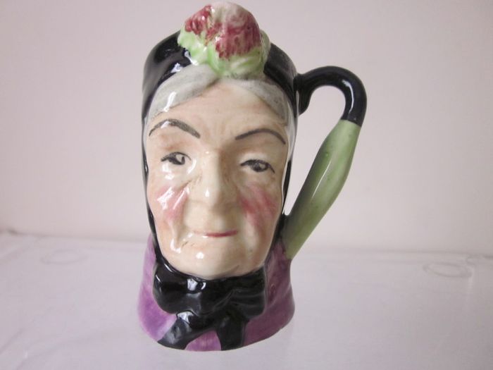 Artone Miniature Hand Painted Creamertoby Jug Granny For Sale in ...