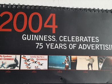 Vintage Guinness 2004 Calendar For Sale in Leixlip, Kildare from nacul