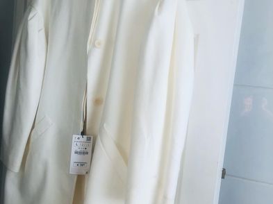 Zara Cream Coat L For Sale in Bray, Wicklow from MelWaldron