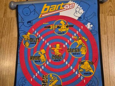The Simpsons Magnetic Dart Board 2003 For Sale in Kilbeggan, Westmeath ...