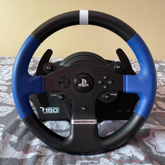 Thrustmaster T150 Steeringracing Wheel 2 Pedal Pedal Set For Sale in ...