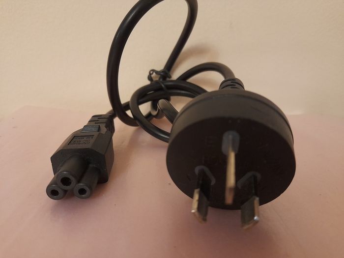 3 Prong 3 Hole Australian Power Cord Australia Power Cable For Laptop ...