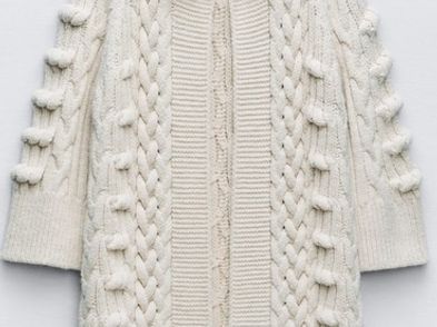 Zara Textured Knit Coat For Sale in Bray, Wicklow from Alannaoh