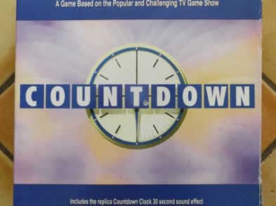 Countdown Board Game With Electronic Timer Britannia Games Tv Game Show ...