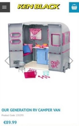 Our Generation Doll Camper Van Large Toy For Sale in Rathcoole, Dublin ...