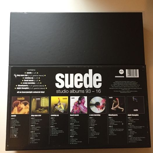 Suede Studio Albums 93 16 Limited Exclusive Edition Box Set For Sale in ...