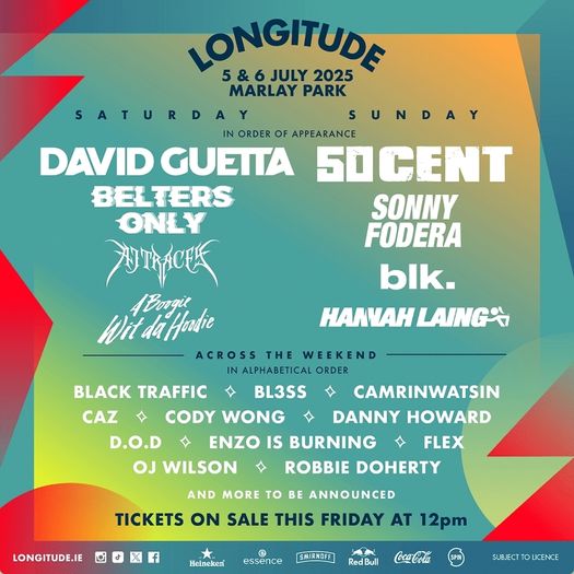 Longitude Ticket Saturday For Sale in Wellington Bridge, Wexford from ...