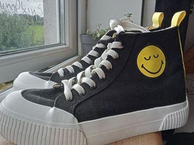 Canvas Smiley Face Shoes For Sale in Wexford Town, Wexford from HamsRecords