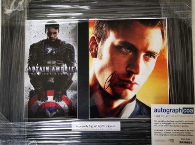Chris Evans Captain America Signed For Sale in Tuam, Galway from TheKinger