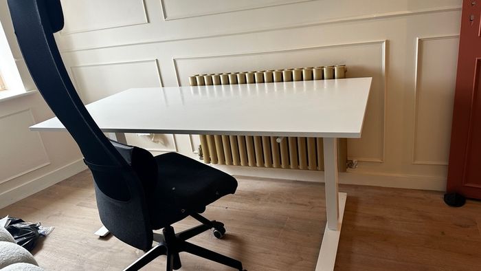 Ikea Trotten Sit Stand Adjustable Desk White For Sale in Dublin 16 ...